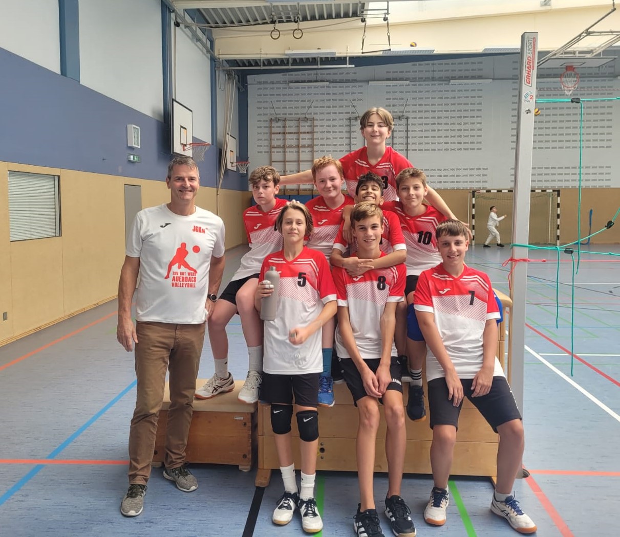 U16 legt los | TSV Rot Weiß Auerbach – Volleyball
